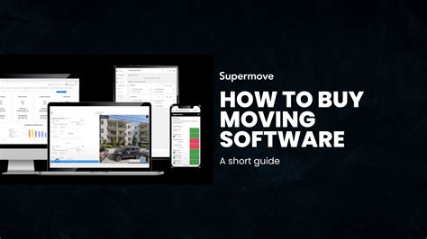 How To Buy Moving Software Blog