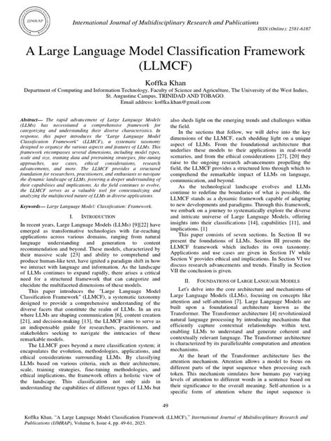 A Large Language Model Classification Fr Pdf Artificial