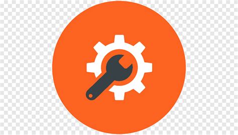 Computer Icons Computer Software Technical Service Orange Png Pngegg