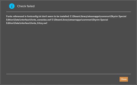 fonts missing vortex support nexus mods forums