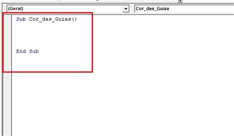 Como Alterar A Cor Das Guias Do Excel Com Vba Ninja Do Excel