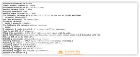 终端命令神器 Screen命令详解助力Unix Linux使用和管理 雨月空间站