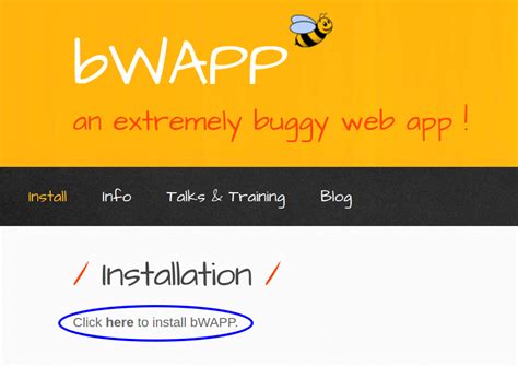Github Dockfilesbwapp A Buggy Web Application