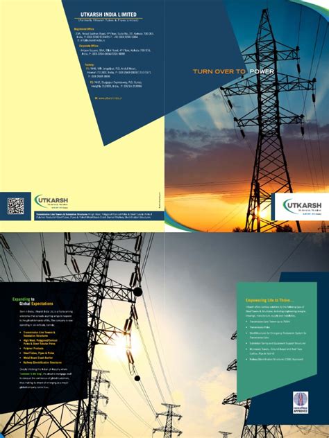 Utkarsh Transmission Line And Telecom Towers Pdf Electricity Electric Power