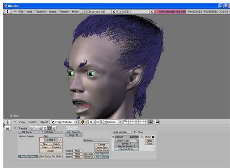 Problem With Face Mesh Modeling Blender Artists Community