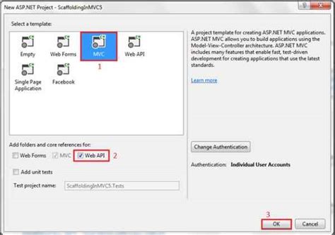 Scaffolding In Mvc 5