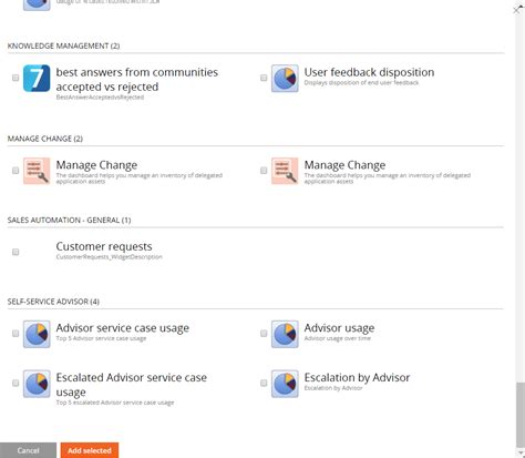 How Do I Limit The List Of Widgets That Users Can Use For Customising Their Dashboards