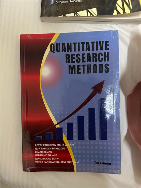 MGT646 QUANTITATIVE RESEARCH METHOD TEXTBOOK Hobbies Toys Books Magazines Textbooks On
