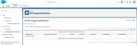 Metadata Api Api Usage Notifications How To Subscribe Not Via Ui Eg Using Api Ant