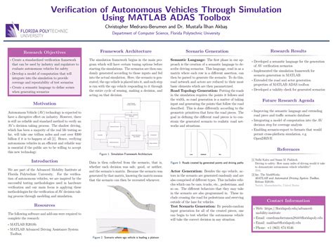 Verification Of Autonomous Vehicles Through Simulation Using Matlab Adas Toolbox Pdf