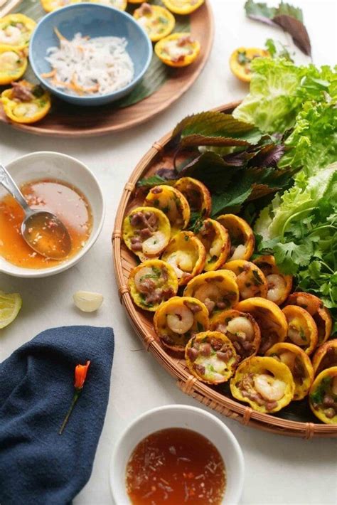 Bánh Khọt Recipe Vietnamese Rice Cakes W Pork And Shrimp Hungry Huy