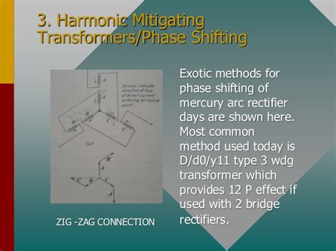 Harmonic Mitigation By Mathematical Analysis In Zig Zag Transformer