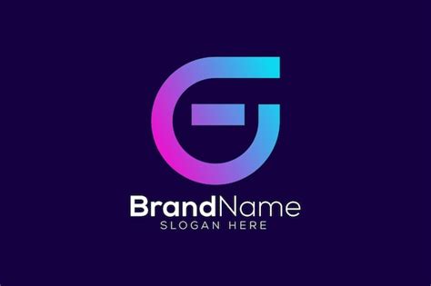 모노그램 및 우아한 편지 Gf 로고 디자인 템플릿 프리미엄 벡터