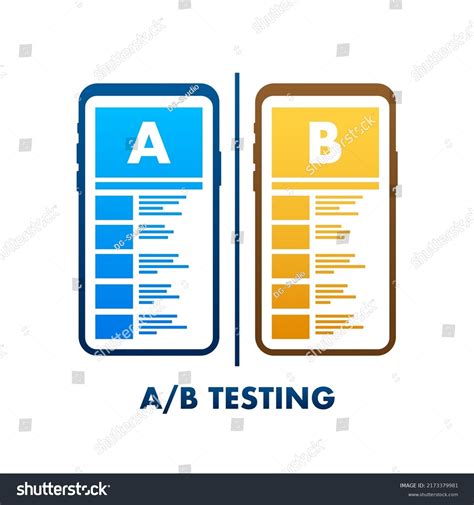 ab testing split test bug fixing stock vector royalty free 2173379981