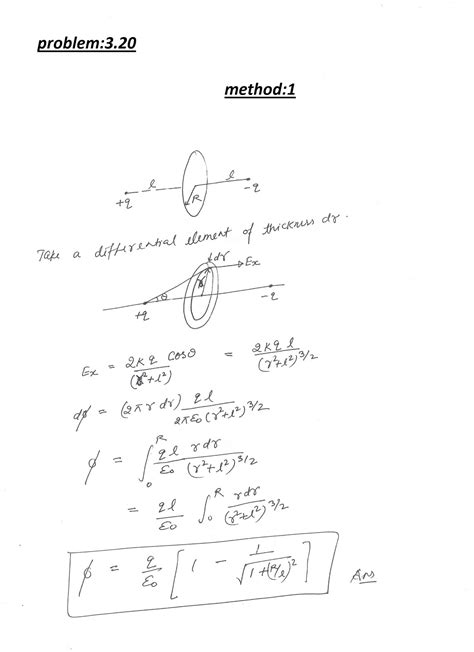 Solutions To I E Irodov By Rkh Problem 3 20