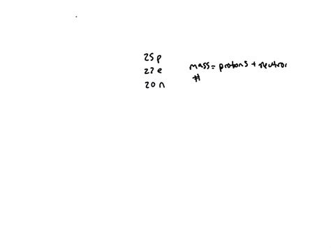 SOLVED An Atom Contains Protons Neutrons And Electrons What Is Its Atomic Number