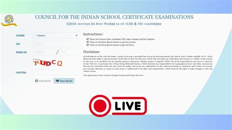 Icse Isc Results 2025 Cisce 10th 12th Declared At Check
