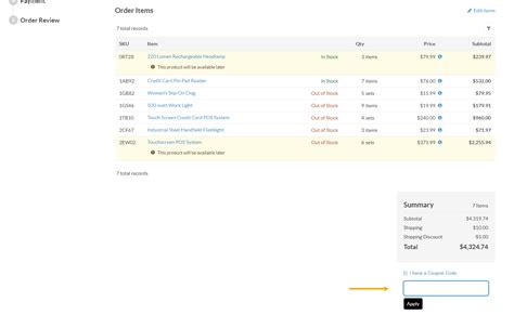 Use Promotions At Checkout In The Storefront Orocommerce Orocrm And Oroplatform Documentation