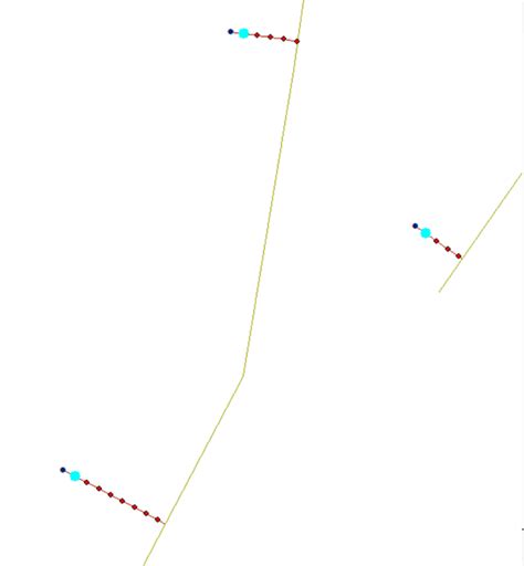 Solved Create A Line Starting At A Point And Ending A Se Esri