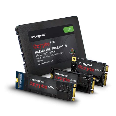 Hardware Encrypted SSD Integral Memory