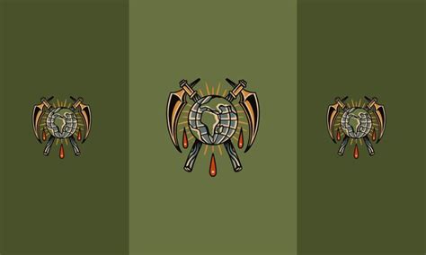 Premium Vector Globe With Globe Vector Flat Design