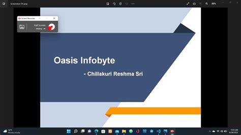 Chillakuri Reshma Sri On Linkedin Task2 Level2 Oasisinfobyte