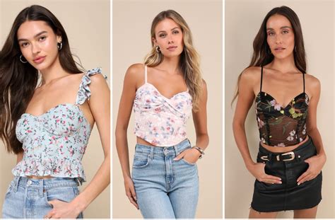 The Ultimate Guide To Different Types Of Corset Tops And How To Wear Them Lulus Com Fashion Blog