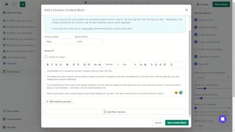 How To Create Dynamic Content Blocks In Lantern