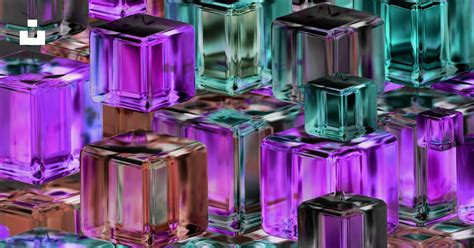 Colorful Glass Cubes Are Stacked Together Photo Free Abstract Image On Unsplash