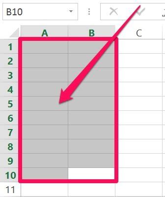 Excel VBA Range Object Useful Ways Of Referring To Cell Ranges