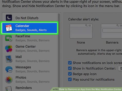 How To Remove An App From The Mac Notification Center Steps