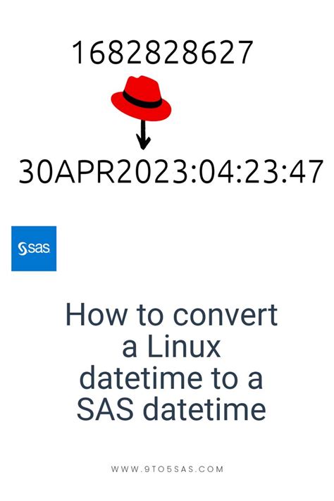How To Convert A Linux Datetime To A Sas Datetime Sas Datetime Unix