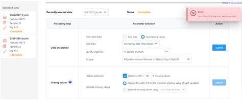 Upload Error In Multiple Expression Tables Class Unrecognition 11