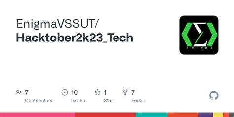 GitHub EnigmaVSSUT Hacktober K Tech