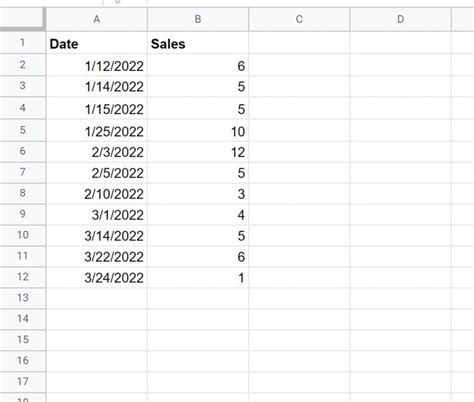 How To Group Data By Month In Google Sheets With Example