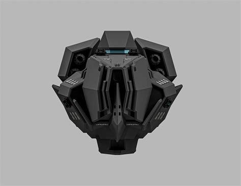 😇 Halo Point Blank Class Prowler Halo Fleet Battles Redux・ 3d File For 3d Printing・cults