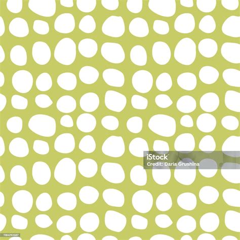 서예 브러시 스트로크와 점으로 벡터 원활한 패턴 손으로 그린 줄무늬와 대시 0명에 대한 스톡 벡터 아트 및 기타 이미지 0명