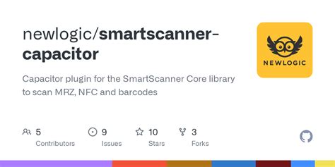 GitHub Newlogic Smartscanner Capacitor Capacitor Plugin For The SmartScanner Core Library To