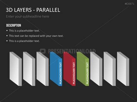 Parallel Layers PowerPoint Template