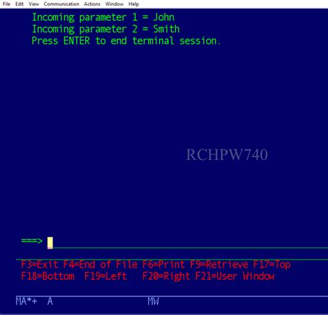Passing Parameters From Ile Rpg Iv To An Ile C Program
