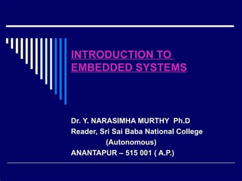 embeddedsystems ppt