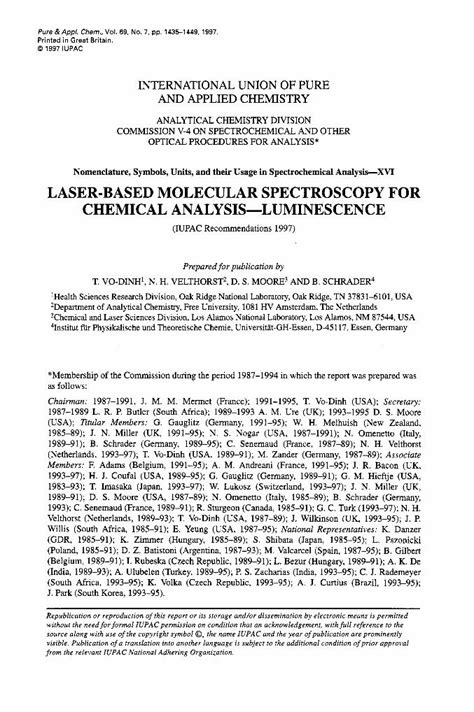 Pdf Nomenclature Symbols Units And Their Usage In … Publications Pac 1997 Pdf