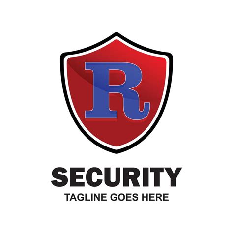 Alphabetical Logo Of Security Compnay And Typography Vector 13341917