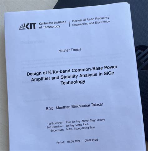 Manthan Talekar On Linkedin Im Excited To Share That I Have Successfully Defended My Master