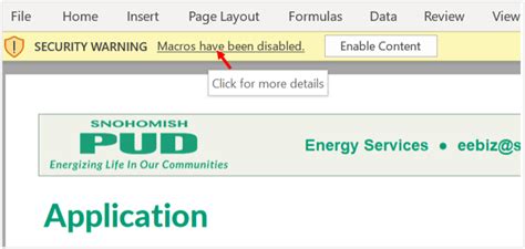 Permanently Enable Macros Snohomish County PUD Permanently Enable Macros Snohomish County PUD