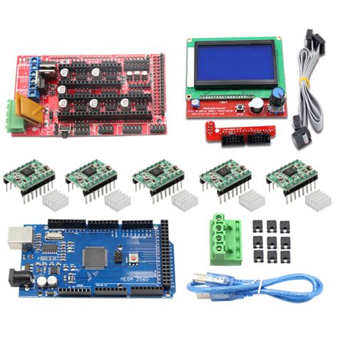 Kit 3d Con Arduino Mega Zacetrex