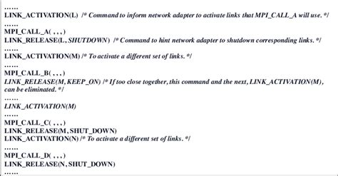 Pseudo Mpi Codelet For The Software Initiated Link Download