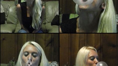 Brooke Blowing Bubbles With Pink Gum Fanta Productions Clips4sale