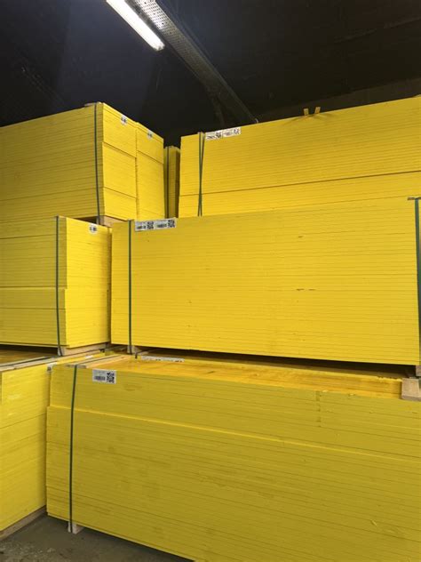 Timber Formwork 3 Layers Doka Type Yellow Formwork Board 21 27mm