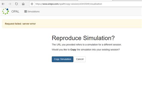 opal problem trying to copy a simulation · issue 2390 · radiasoft